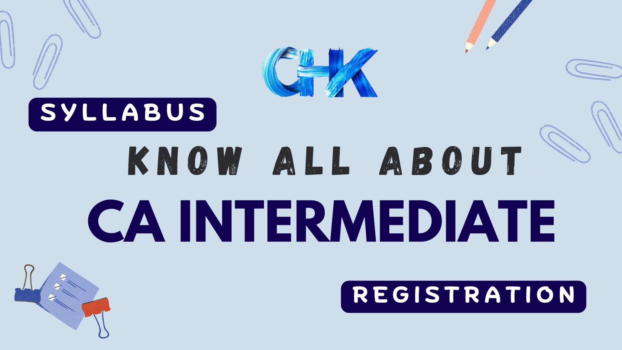 Know all about CA Intermediate December 2024 - Commerce Hub Kota